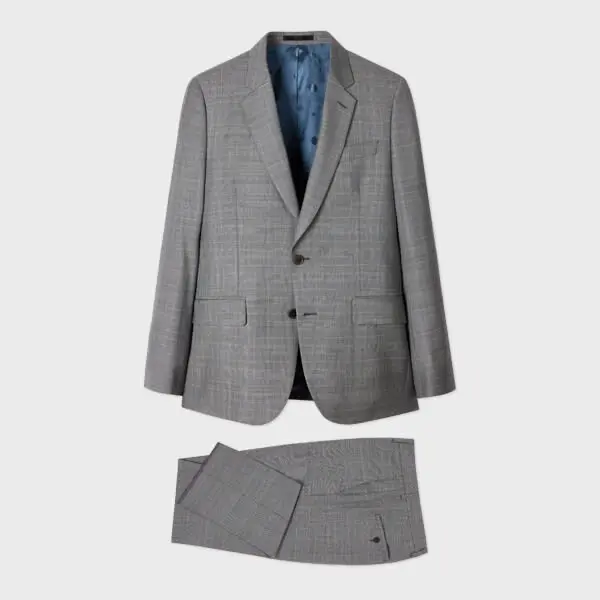 Paul Smith The Soho Tailored Fit Check Wool Suit