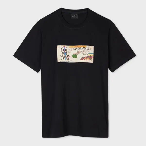 Paul Smith Organic Cotton 'crossbones' T-shirt