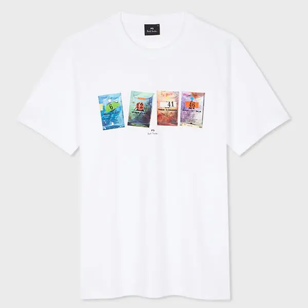 Paul Smith Seed Packet' Print T-shirt