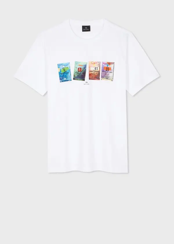 Paul Smith Seed Packet' Print T-shirt