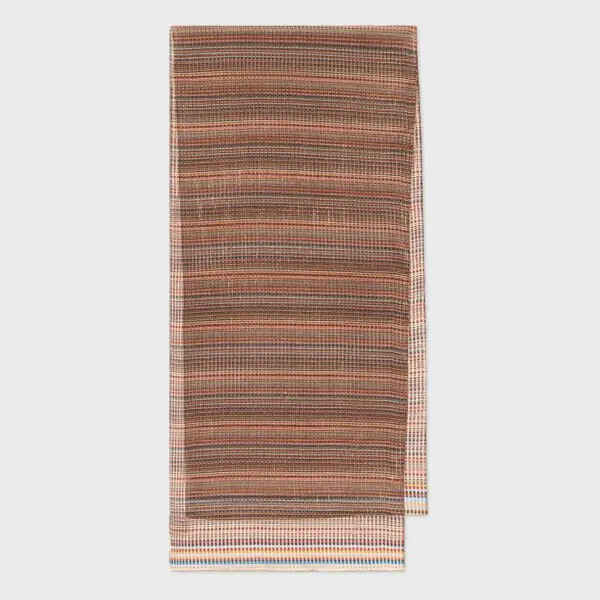 Paul Smith Signature Stripe Silk-blend Scarf - Multicolour