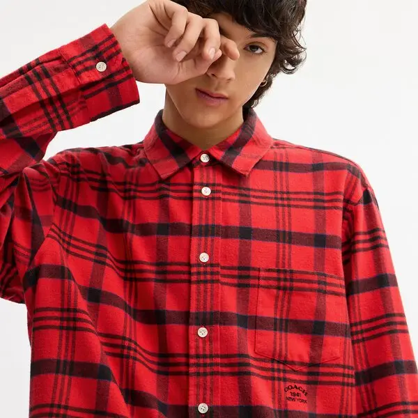 COACH Flannel Shirt