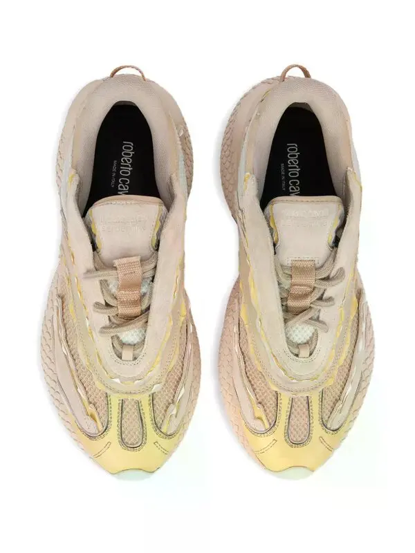 Roberto Cavalli Chunky-sole Sneakers - Neutrals