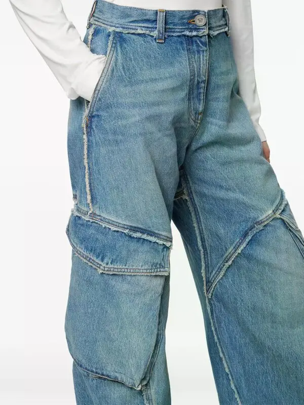 Versace Cargo Cotton Jeans