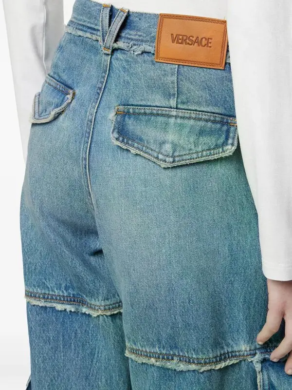 Versace Cargo Cotton Jeans