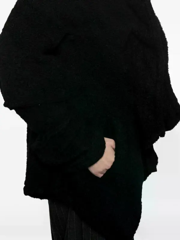 LIMI FEU Loop Inlay Frilled Collar Jacket