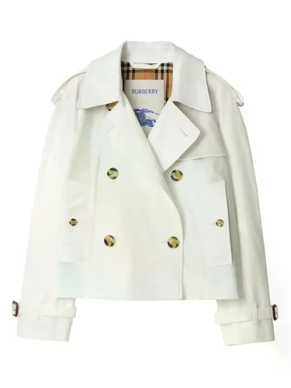 Burberry Mayfair Double-breasted Trench Jacket