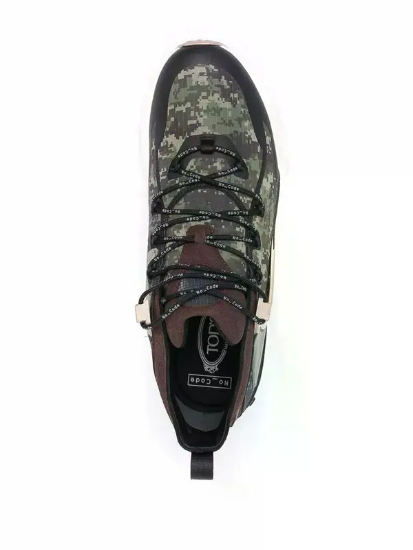 TOD'S Camouflage-print Sneakers