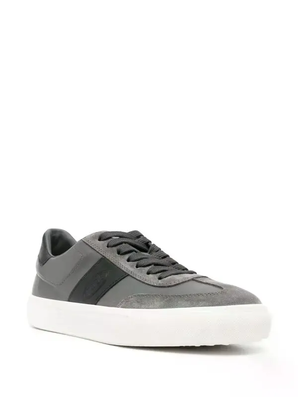 TOD'S Panelled Low-top Sneakers - Grey