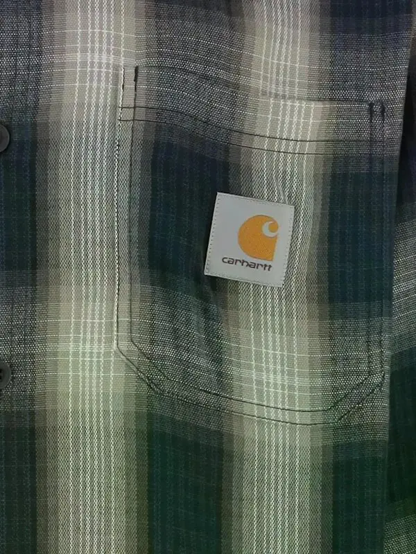 Carhartt Work In Progress Button Checked Shirt