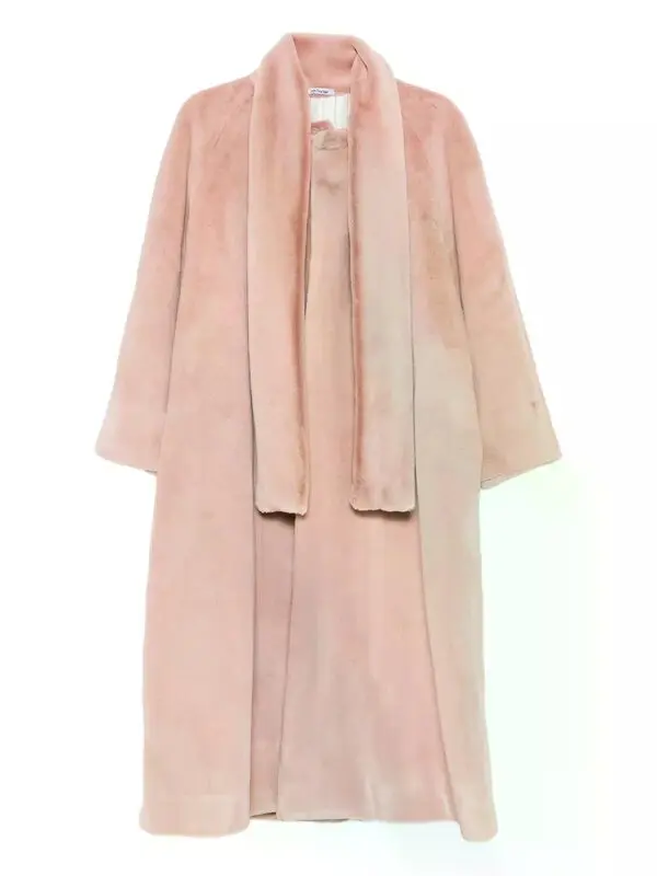 PARLOR Scarf Coat - Pink
