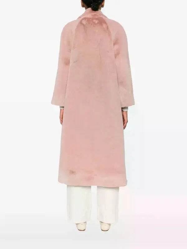 PARLOR Scarf Coat - Pink