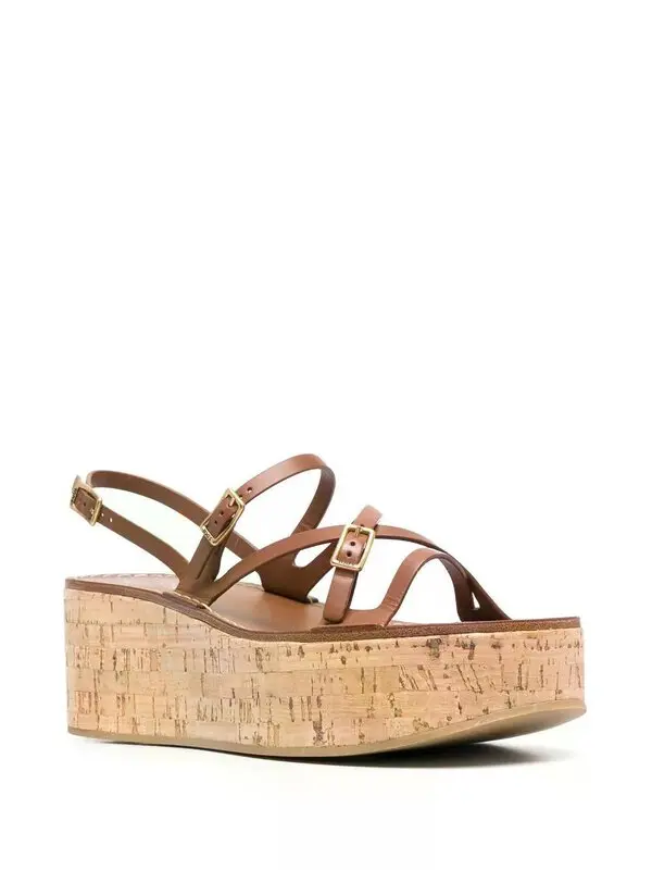 TOD'S Strap-detail Platform Sandals