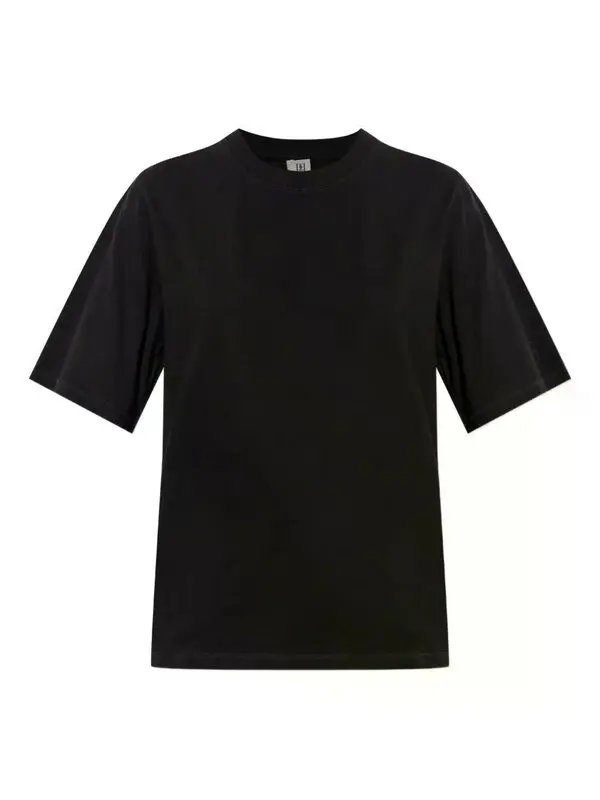 BY MALENE BIRGER Hedil Cotton T-shirt - Black