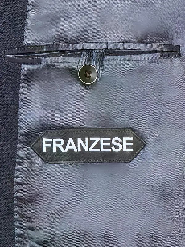 FRANZESE COLLECTION Double-breasted Peak Lapel Coat