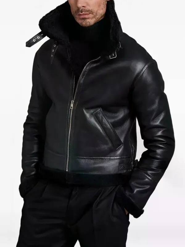 MANZONI 24 Shearling Zip Jacket