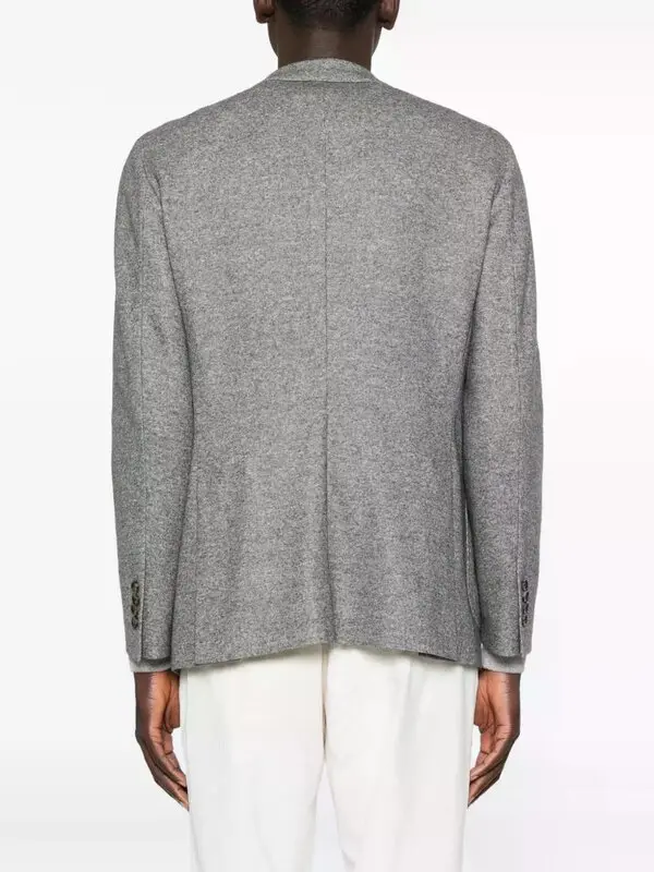 LATORRE Notched-lapel Single-breasted Blazer - Grey