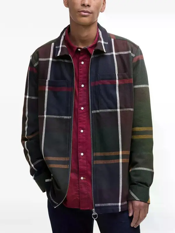 Barbour Zipped Tartan Shirt