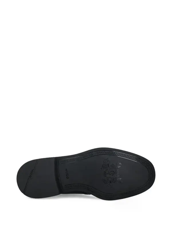 Hugo Lysander Brogue-detail Chelsea Boots