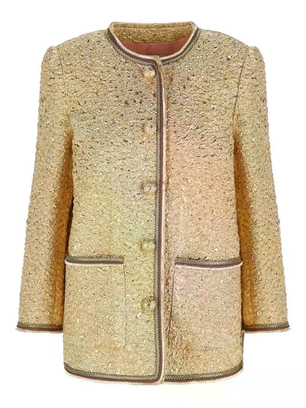 Valentino Garavani Jacquard Cloque Caban