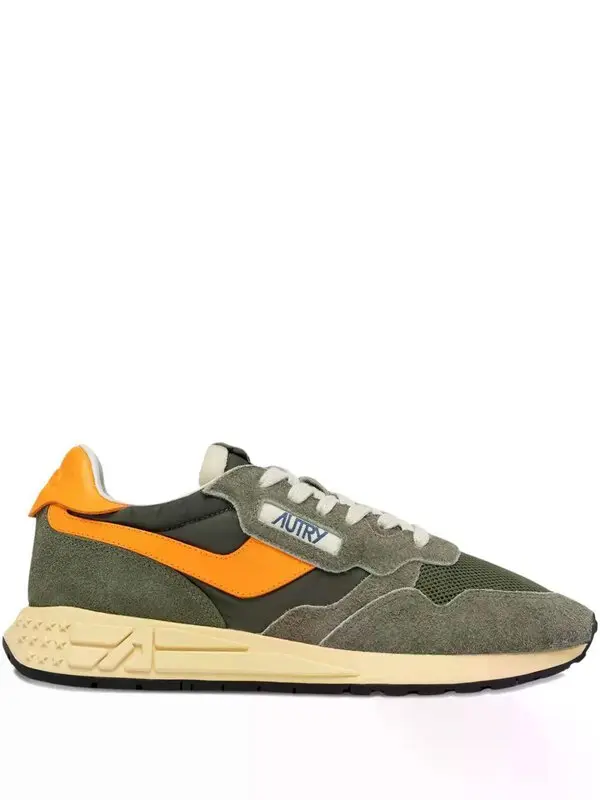 AUTRY Lace-up Panel Sneakers - Green