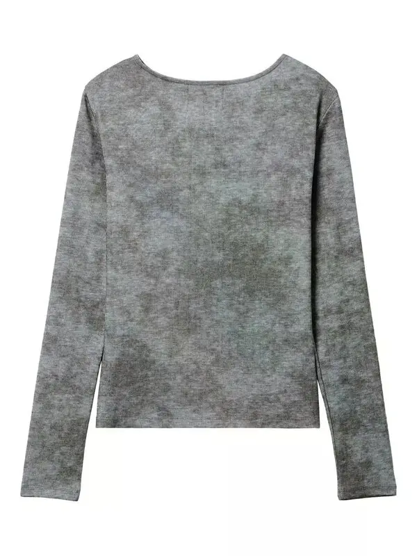 B+AB Knot-detail Long-sleeve Top