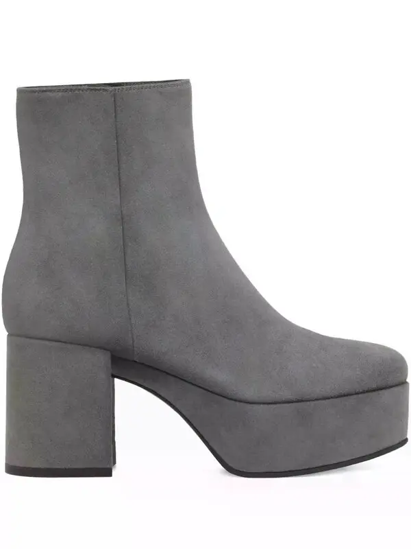 GIANVITO ROSSI Sally Platform Boots - Grey