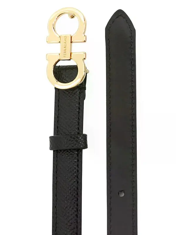 FERRAGAMO Reversible Leather Belt
