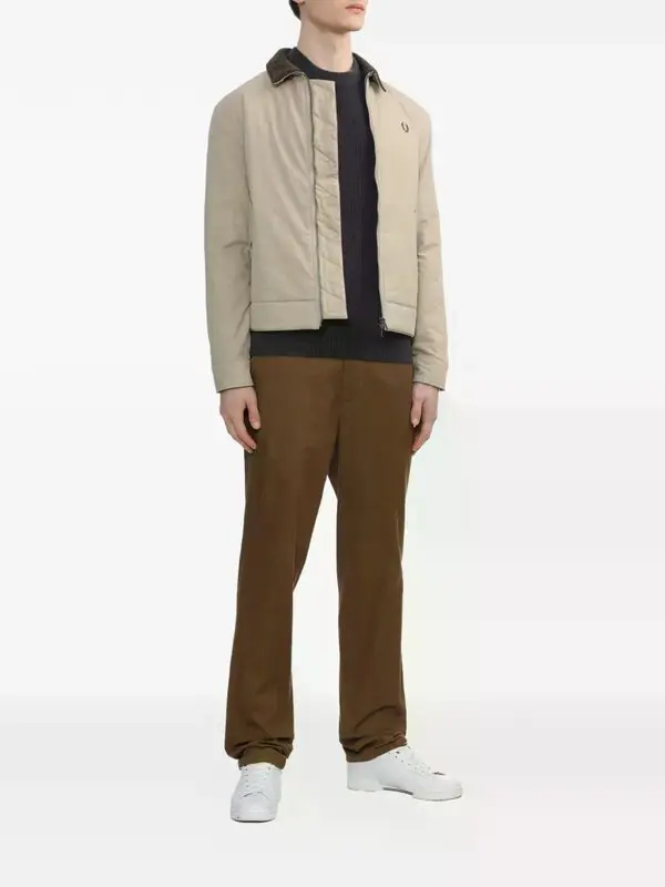 Fred Perry Corduroy-collar Jacket - Neutrals