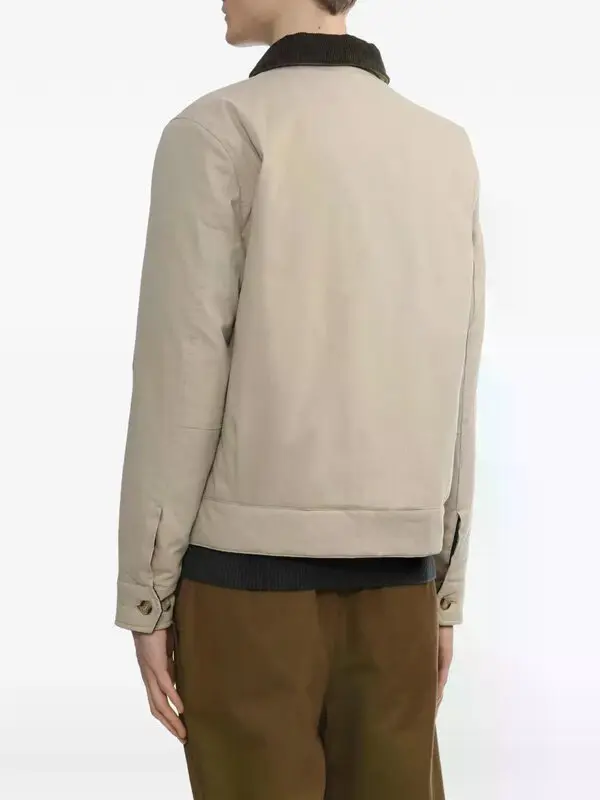 Fred Perry Corduroy-collar Jacket - Neutrals