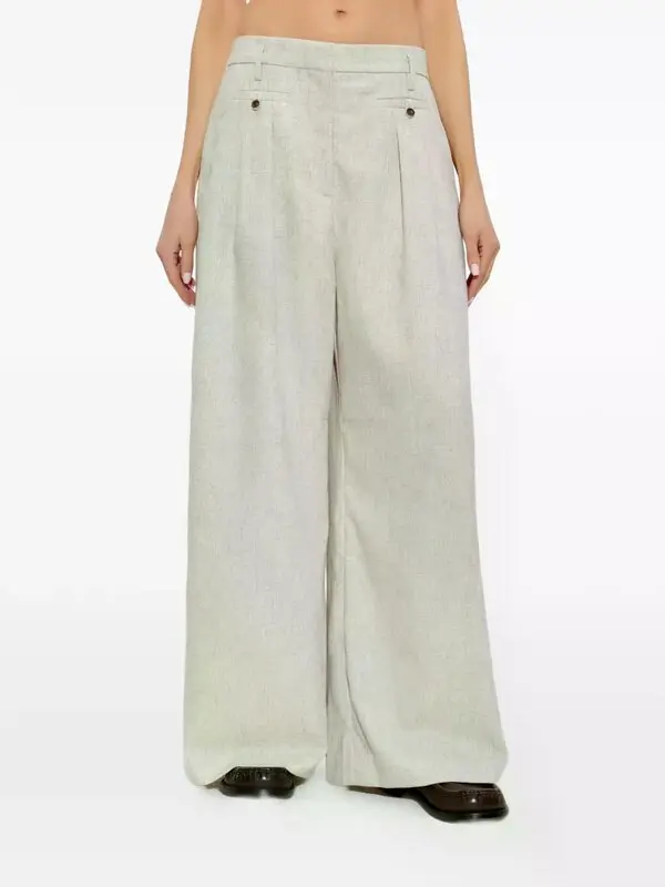 Munthe Button Pleated Trousers