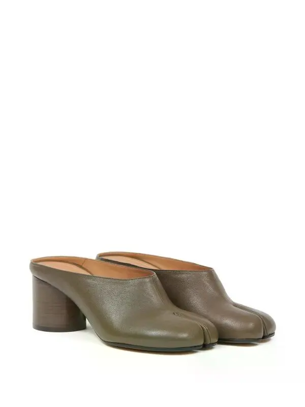 MAISON MARGIELA Tabi Block-heel Mules - Green