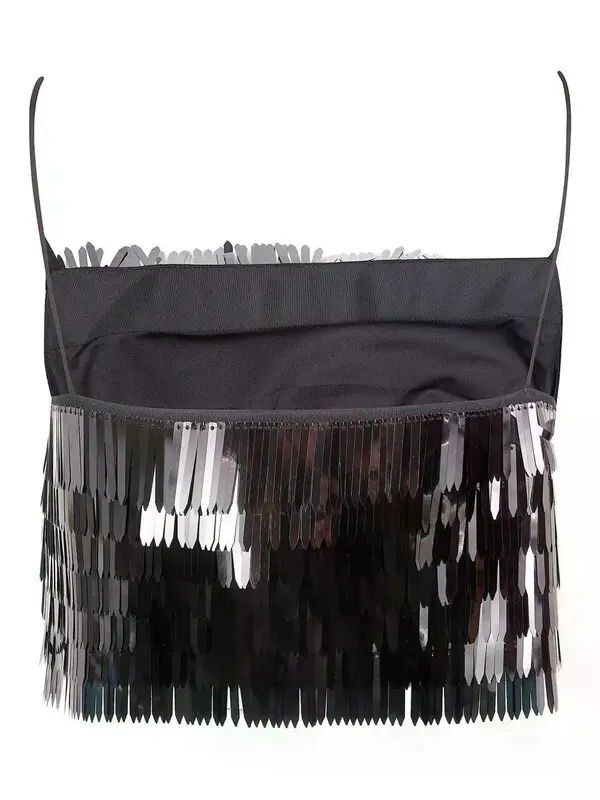 SELF-PORTRAIT Sequin-embellished Top