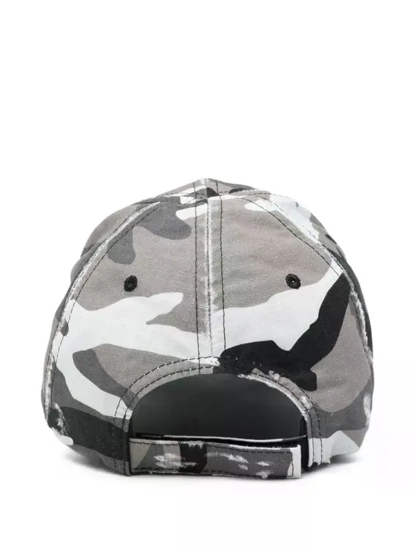 Balenciaga Camouflage-print Baseball Cap