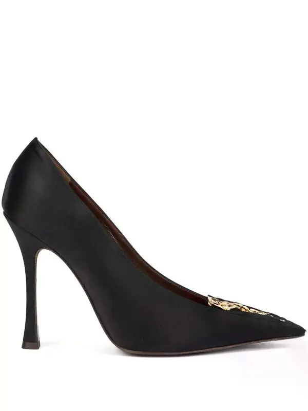 Roberto Cavalli Leaf-detail Pumps