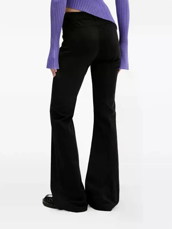 Hugo Zip-fastening Flare Trousers