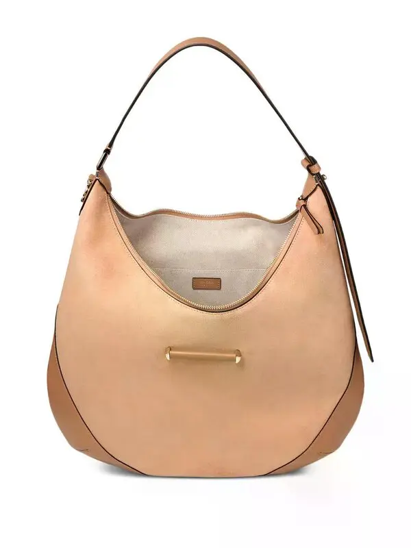JIMMY CHOO Medium Bar Suede Shoulder Bag - Brown