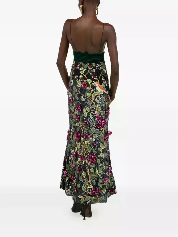 Roberto Cavalli Embellished Maxi Dress