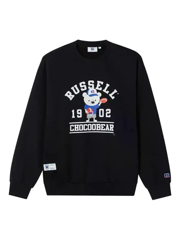 CHOCOOLATE Graphic-print Sweatshirt - Black