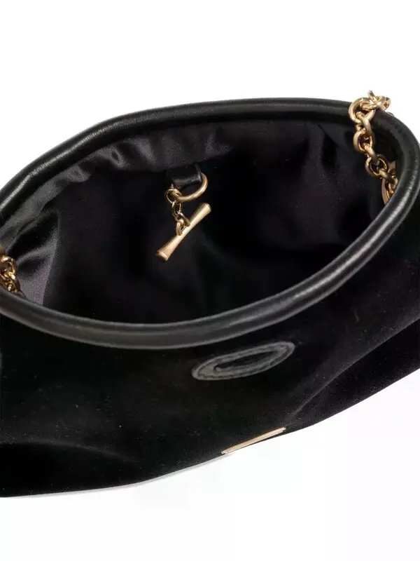 Cult Gaia Kiraz Bead-chain-strap Shoulder Bag - Black