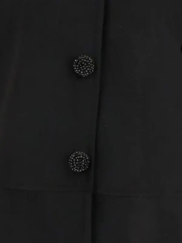 Valentino Garavani Wool Coat With Button Closure