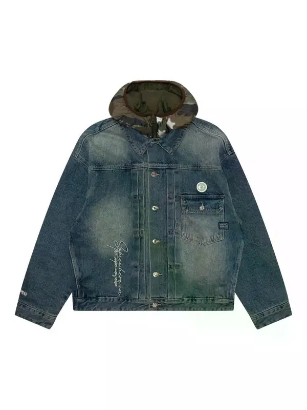AAPE BY *A BATHING APE Embroidered Hooded Jacket