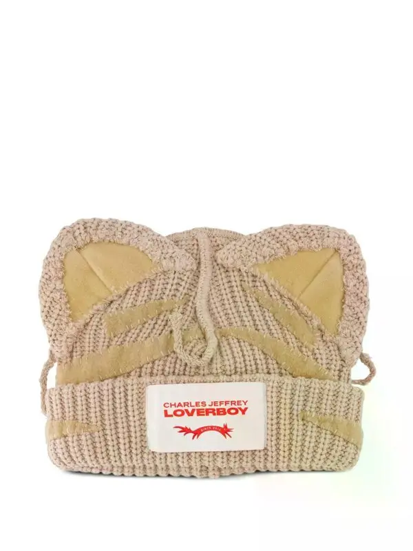 CHARLES JEFFREY Ears-detail Beanie