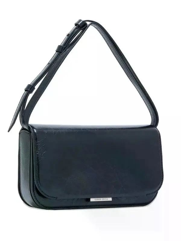 Giorgio Armani Patent-leather Shoulder Bag