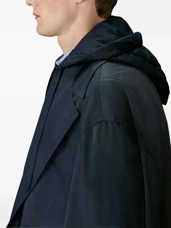 Thom Browne Windbreaker Coat With Drawstring