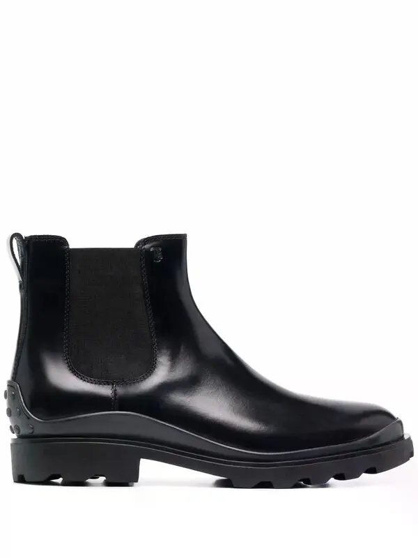 TOD'S Leather Ankle Boots