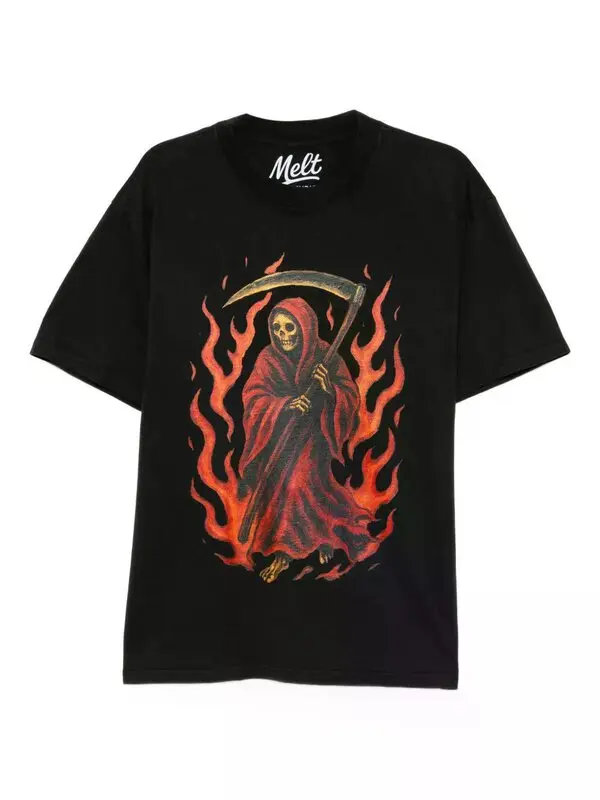 MELT Printed T-shirt - Black
