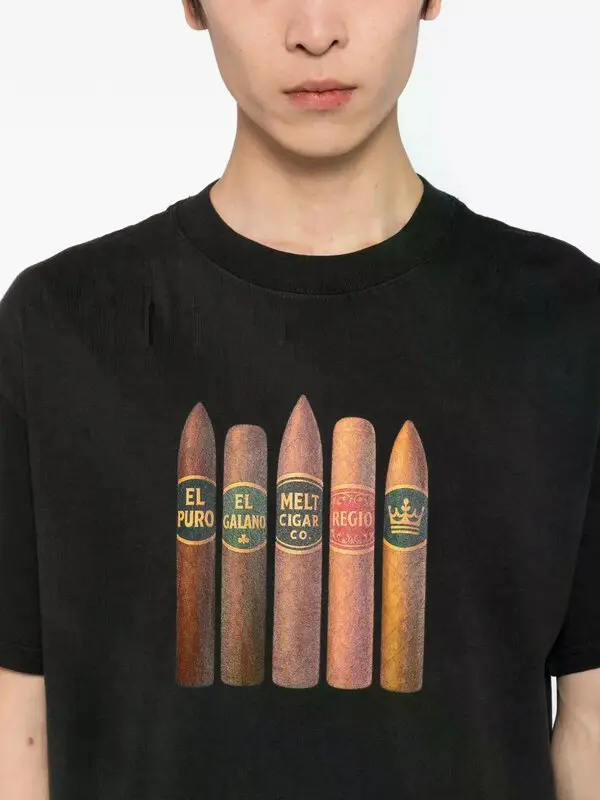 MELT Printed T-shirt - Black