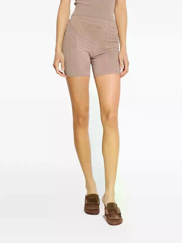 JW Anderson Ribbed Bow Shorts