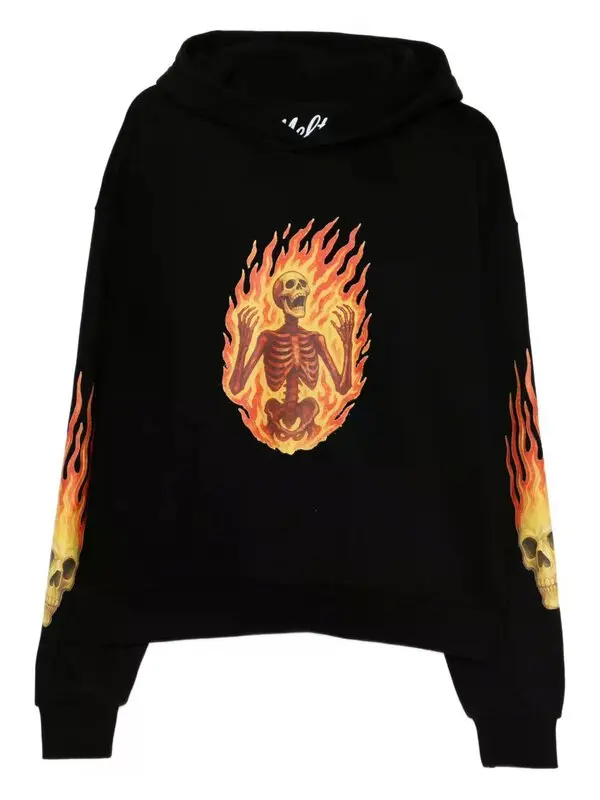 MELT Printed Slouchy Hoodie